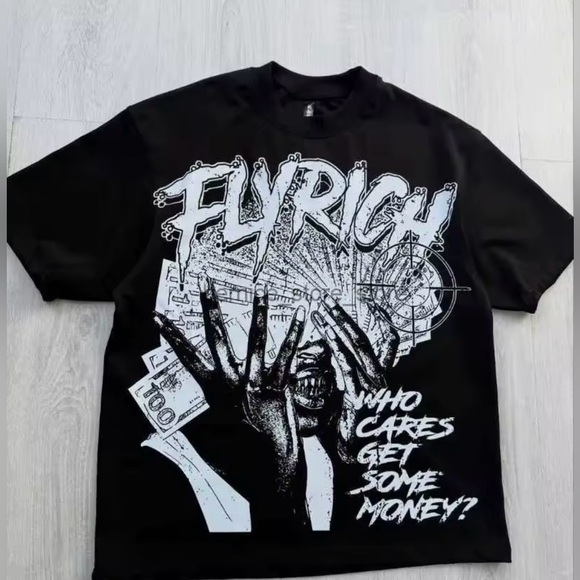 Shirts | Men Women Flyrich Retro Tshirt | Poshmark